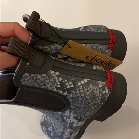 chooka | Shoes | New Chooka Snake Eastlake Chelsea Rain Boots | Poshmark